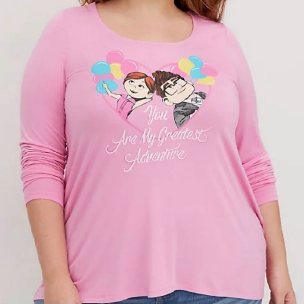 Torrid Disney Up Carl & Ellie Balloon Super Soft Long… - Gem